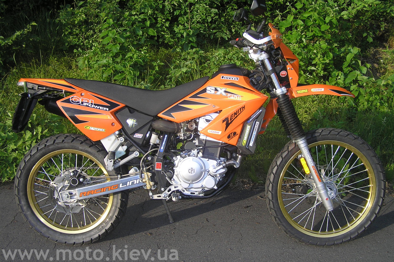 Мотоцикл - CPI-motor SX 250 - 2190 USD - Продана мототехніка (Архів ...
