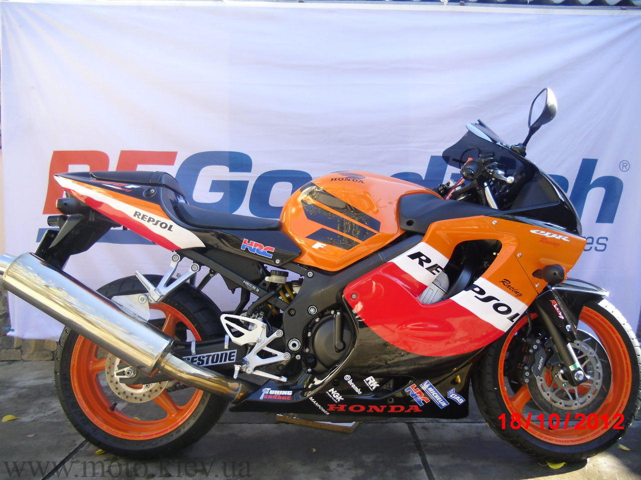 Мотоцикл - Honda CBR F4i(FS)Repsol 600 - 6500 USD - Продана мототехніка ...